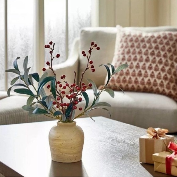 Threshold | Accents | Studio Mcgee Artificial Red Berry Plant ...